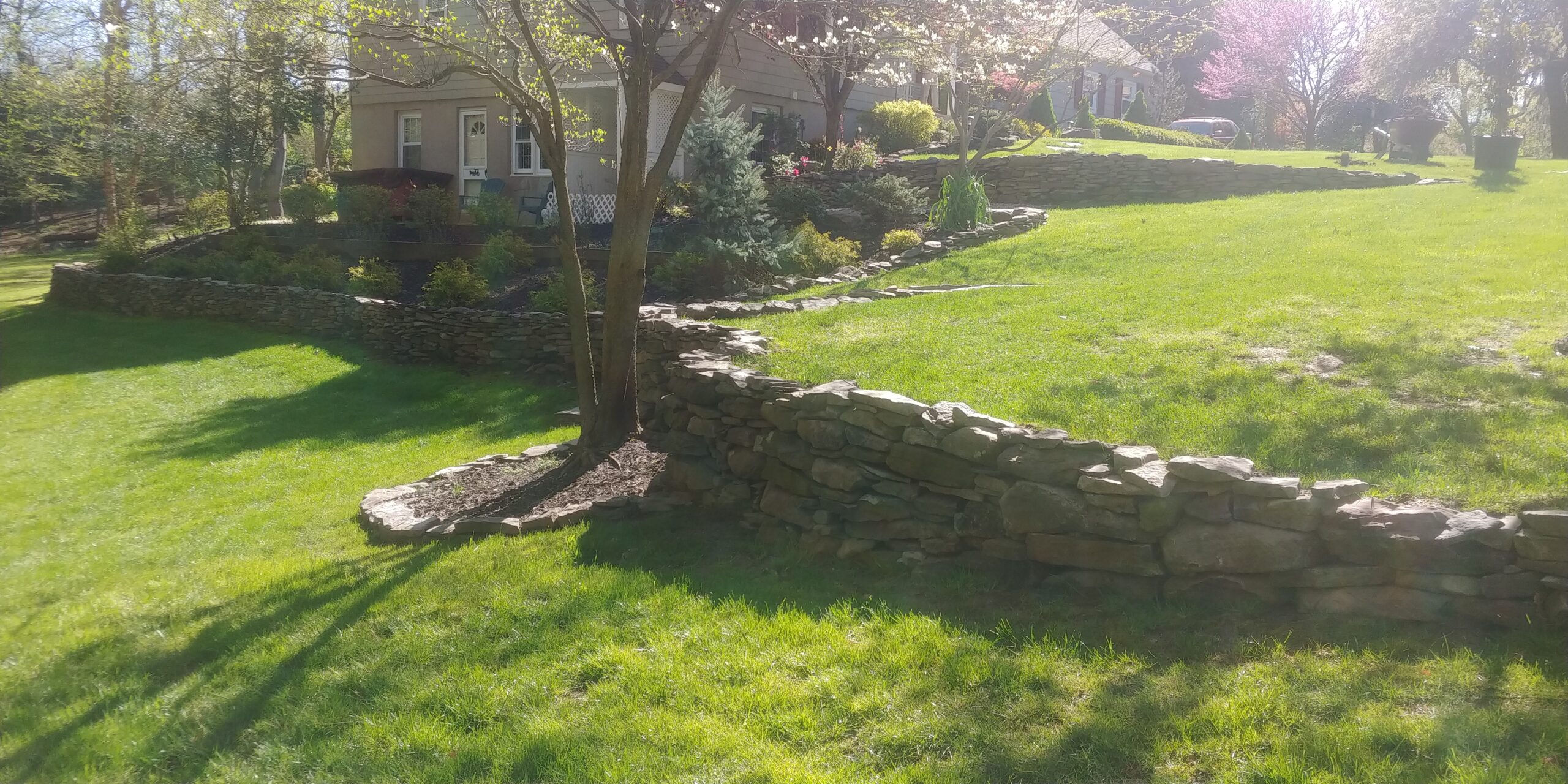 Fieldstone Retaining Walls - Pondscapes And More